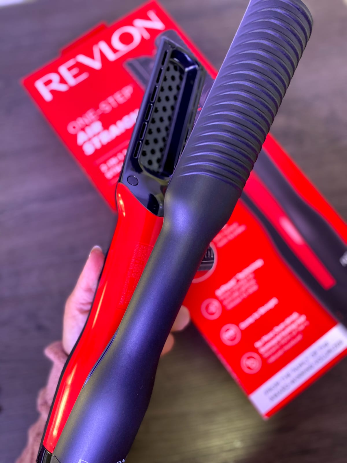 Revlon One-Step™ Air Straight Cepillo Secador/Alisador | MegaStore